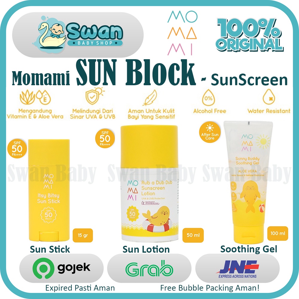 Jual Momami Sunscreen / Sunblock Anak | Shopee Indonesia