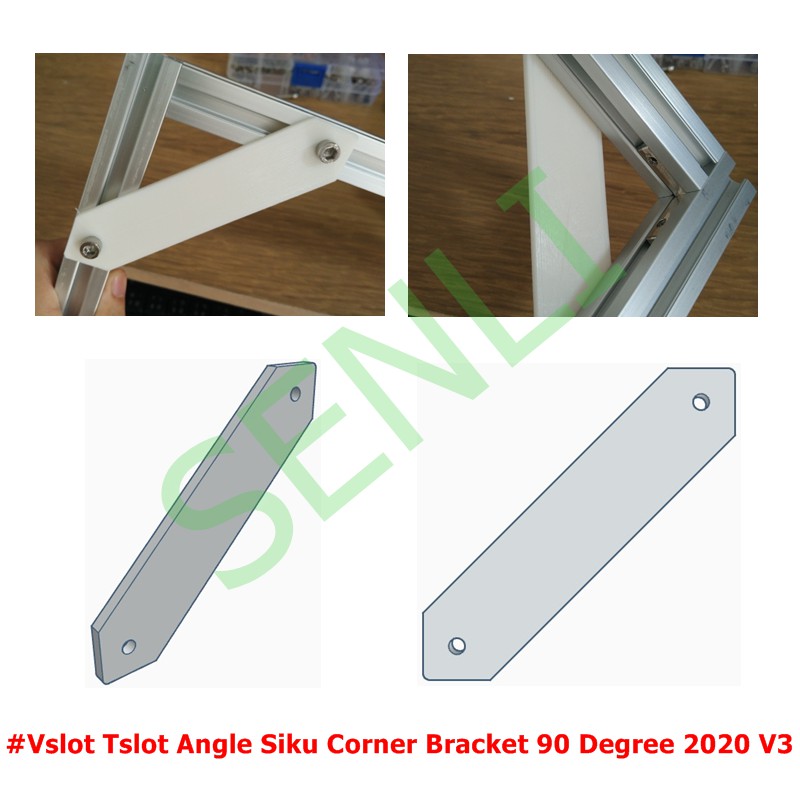 Jual Vslot Tslot Angle Siku Corner Bracket 90 Degree 2020 V3 | Shopee ...
