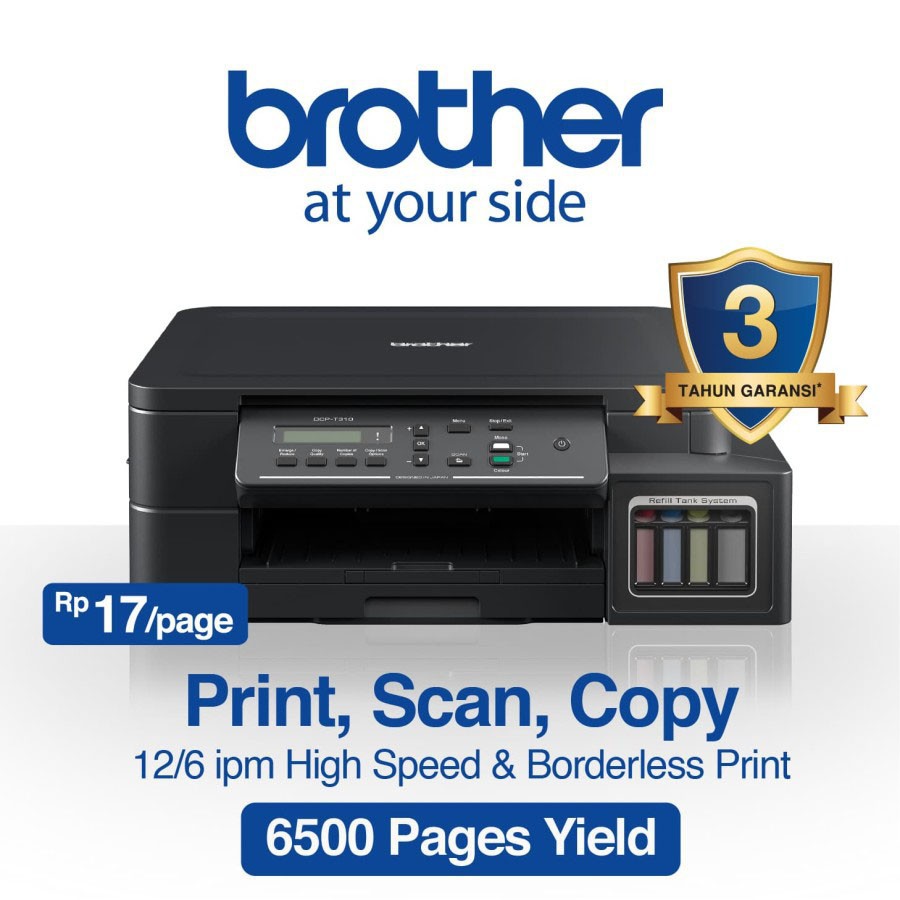 Jual Printer Inkjet Brother DCP-T310 Print Scan & Copy | Shopee Indonesia