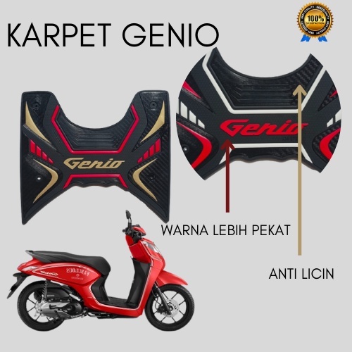 Jual Karpet Genio karpet motor Genio aksesoris motor Genio alas kaki ...