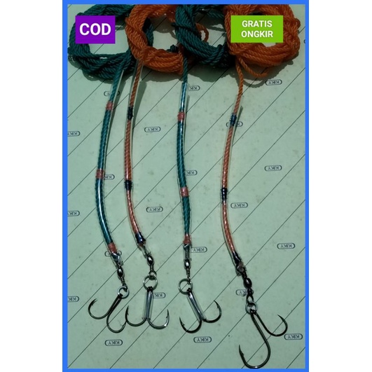Jual RANGKAIAN MATA PANCING TAJUR UNTUK IKAN PREDATOR | Shopee Indonesia