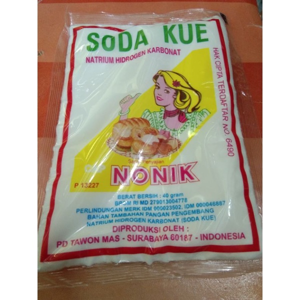 Jual Soda Kue Nonik 40 gr | Shopee Indonesia