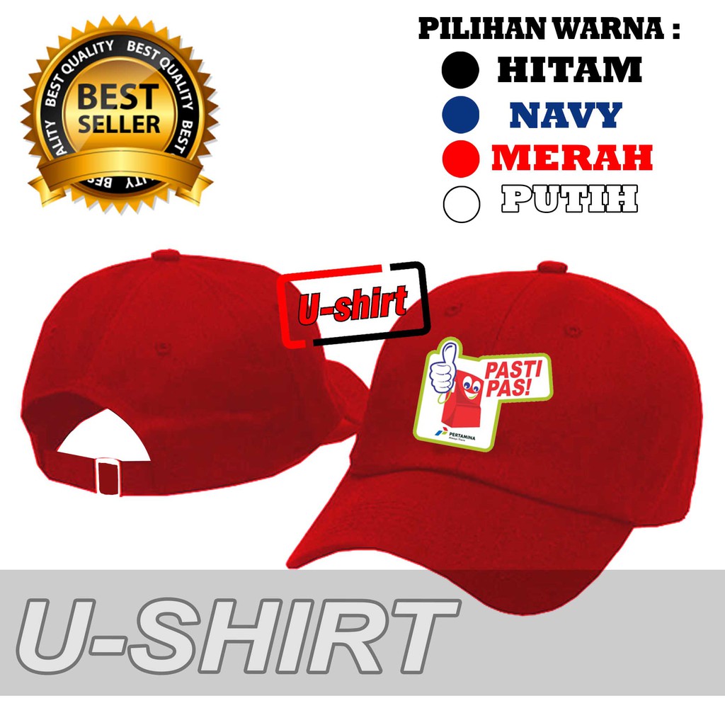 Jual BERKUALITAS !!! Topi Baseball PERTAMINA SPBU TERBARU PRIA & WANITA ...