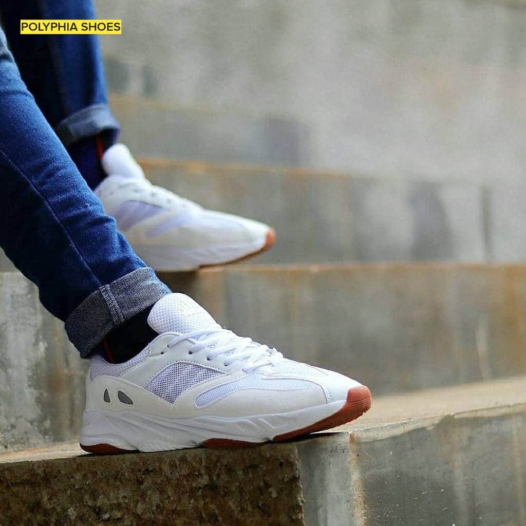 Jual SEPATU ADIDAS YEEZY 700 STACTIC GRADE ORIGINAL / SEPATU PRIA WHITE ...