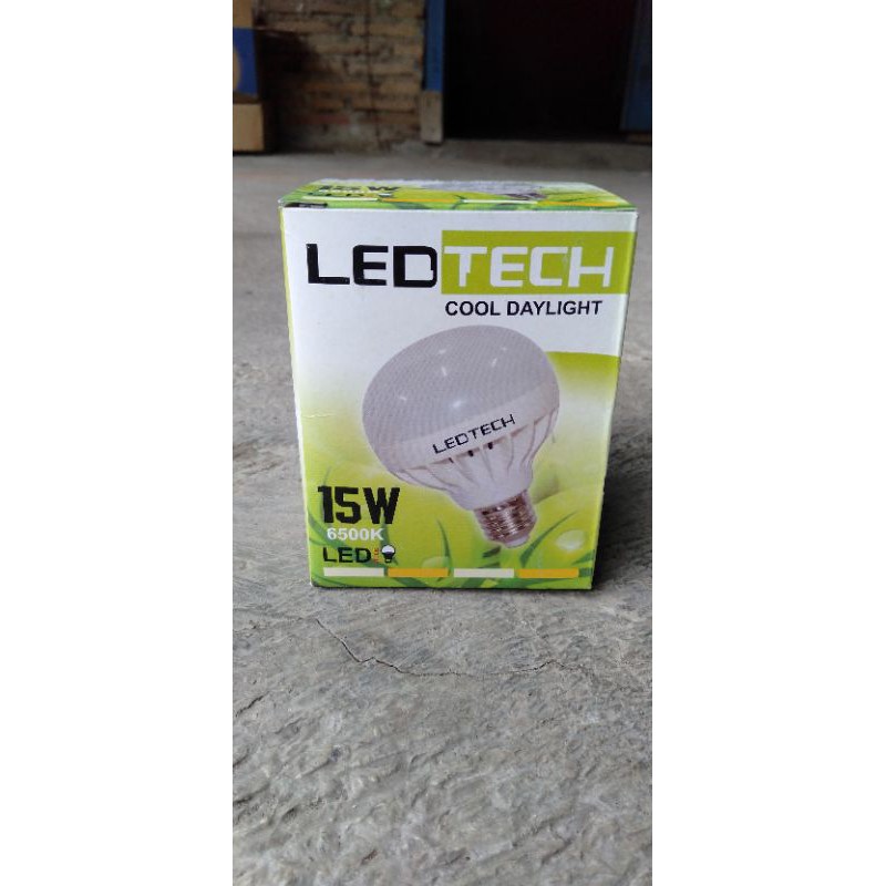 Jual Lampu LEDTECH COOL DAYLIGHT 15 Watt | Shopee Indonesia