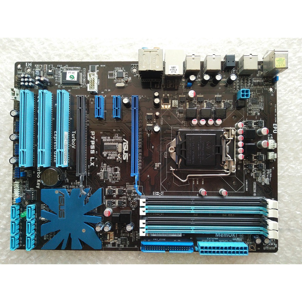 Jual Motherboard Gaming ASUS P7P55 LX H55 P55 LGA 1156 4-Slot RAM ...