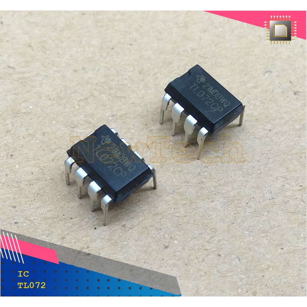 Jual IC TL072 TL072C TL072CP TL 072 | Shopee Indonesia