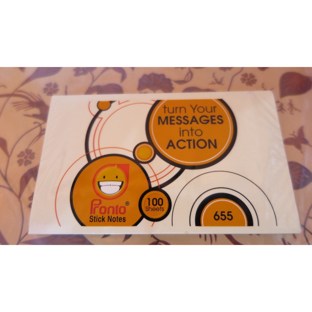 Jual Pronto Stick Note 655 / Kertas Memo | Shopee Indonesia