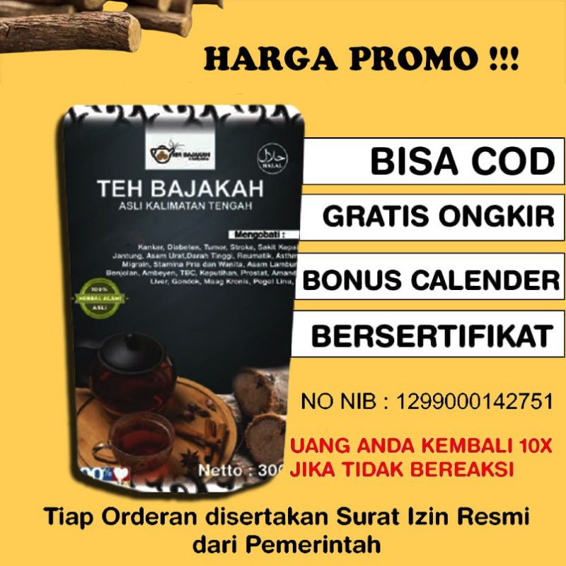 Jual MR BAJAKAH Kayu Bajaka Teh Herbal Asli Kalimantan Bajakah Kualitas ...