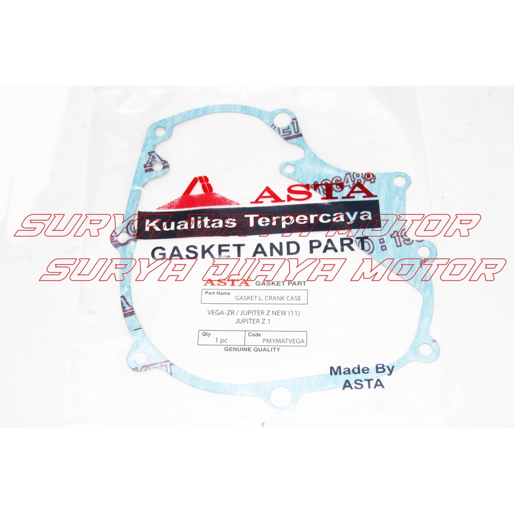 Jual Paking Bak Magnet Gasket Paking Blok kiri vega zr jupiter z1 z 1 z new | Shopee Indonesia