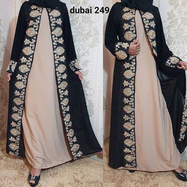Jual Dubai abaya renda 249 | Shopee Indonesia