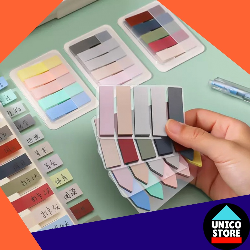 Jual Sticky Note Memo Note Memo Stick Sticker Removable PET Arrow ...