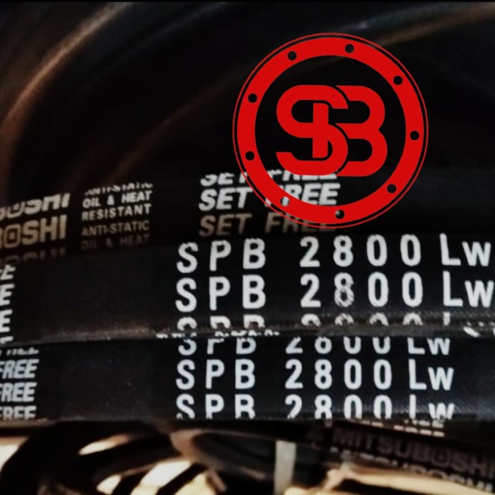 Jual V BELT SPB2800 / SPB 2800 LW MITSUBOSHI | Shopee Indonesia