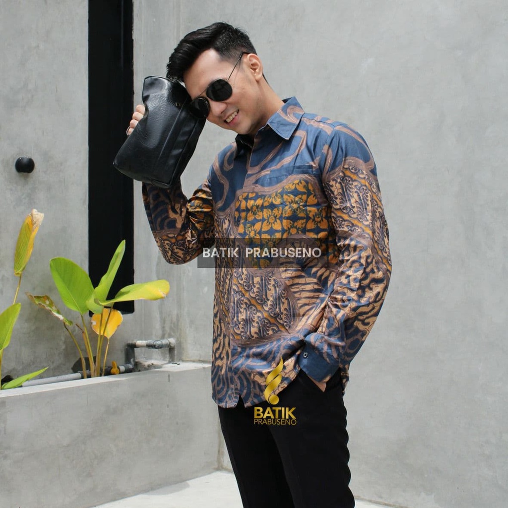 Jual Sembadra Kemeja Batik Terpopuler Kemeja Batik Slim Fit Original ...