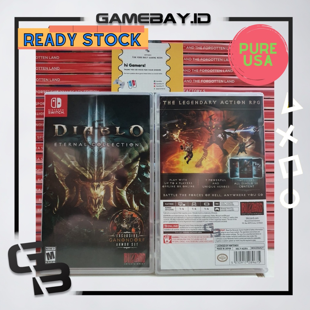 Jual Nintendo Switch Diablo Eternal Collection | Shopee Indonesia