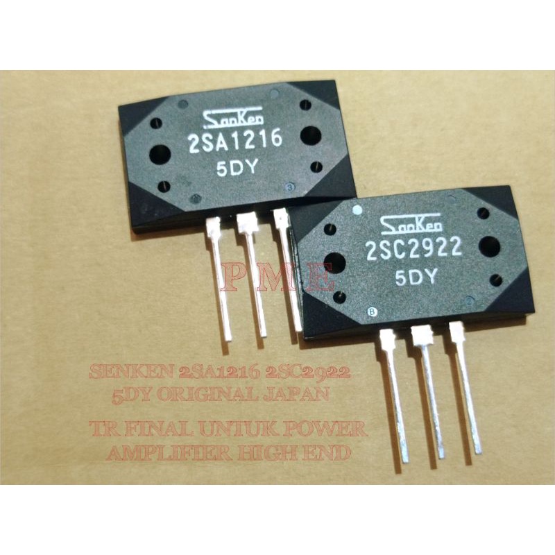 Jual SANKEN 2SA1216 2SC2922 5DY ORIGINAL JAPAN FREE MIKA | Shopee Indonesia