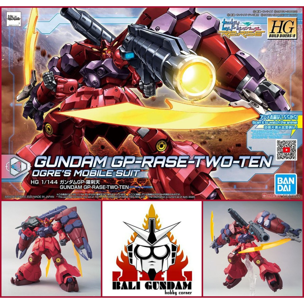 Jual HG 1/144 RX-78GP02R GUNDAM GP RASE TWO RASETSU Bali Gundam Hobby Corner Bandai Original ...