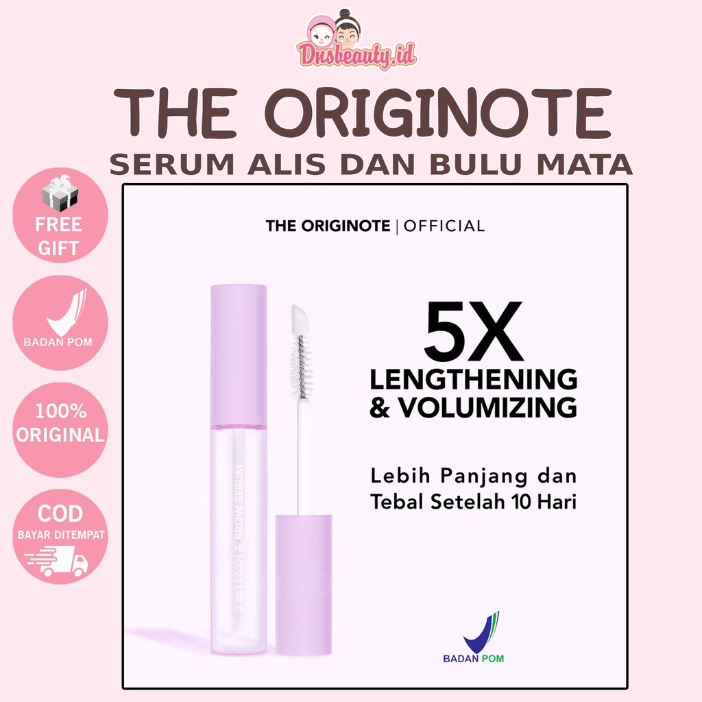 Jual The Originote 2 in 1 Lash & Brow Serum - TheOriginote Memanjangkan dan Meningkatkan Volume ...