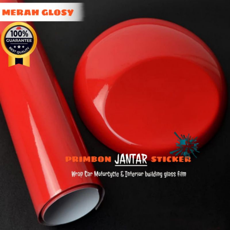 Jual STIKER SKOTLET HITAM GLOSSY SCOTLITE PRO-FIX GLOSSY SEMUA WARNA ...