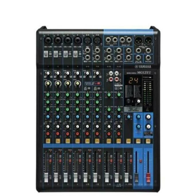 Jual Mixer Yamaha MG 12XU/MG 12 XU/MG12 XU ( 12 Channel ) | Shopee ...