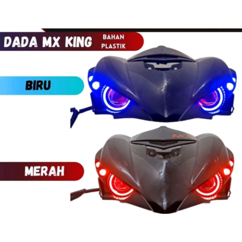 Jual dada lampu led mx king mx150 mx king new bahan full plastik ...
