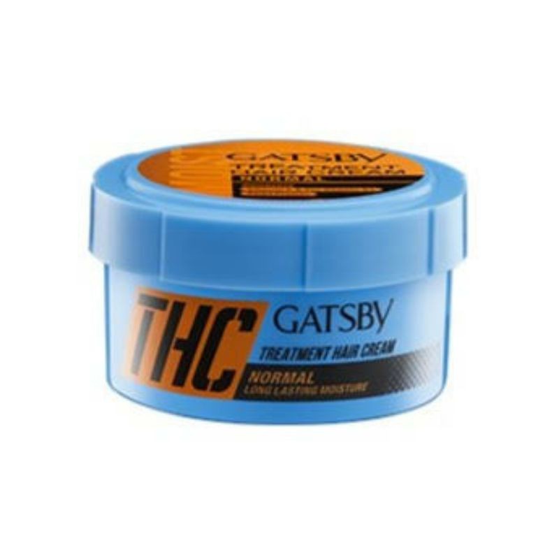 Jual ok_ngeng (ORI) GATSBY THC NORMAL 250 GRAM || Minyak Rambut Cream ...