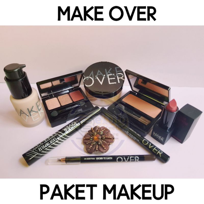 Jual [8 Item] PAKET MAKEUP MAKE OVER BISA UNTUK SESERAHAN/ HANTARAN ...