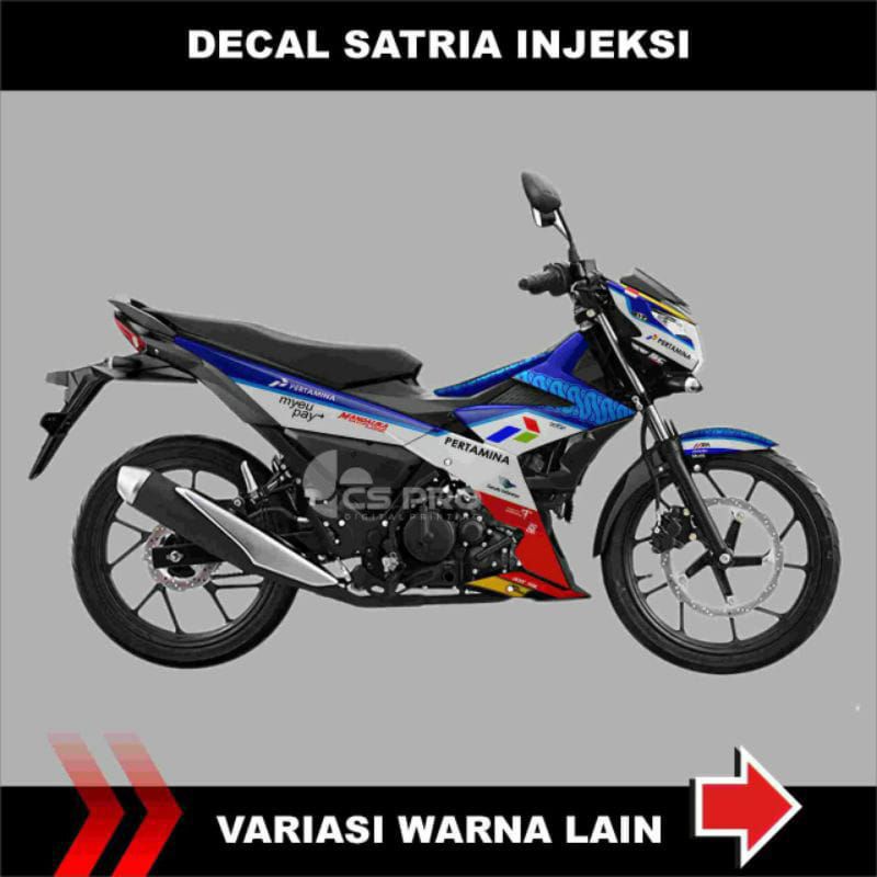 Jual decal satria injeksi | Shopee Indonesia
