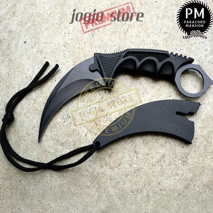 Jual Karambit Tactical Knife CS GO EDC Survival Kit Karimbit Krambit ...
