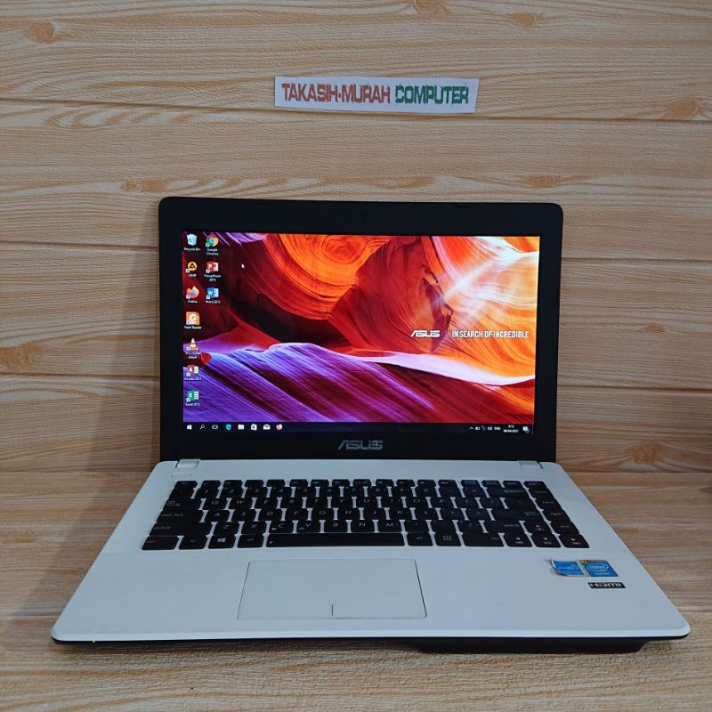 Jual Laptop Asus X451CA 2GB/500GB Second | Shopee Indonesia