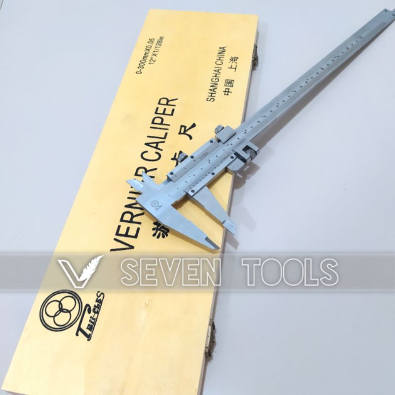Jual Sigmat 12 inchi Jangka sorong manual 0 - 300 mm TRICLE BRAND Vernier Caliper | Shopee Indonesia