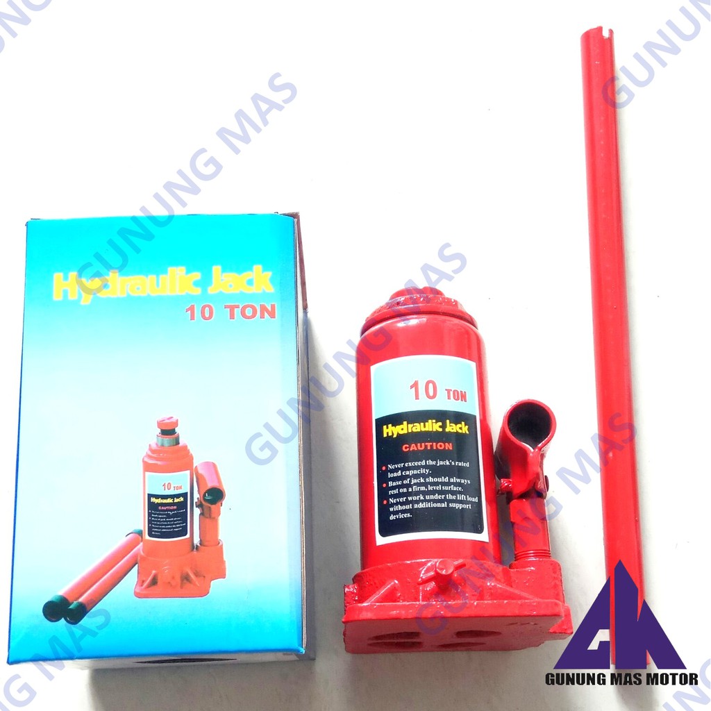 Jual Dongkrak Botol 10 Ton Hidraulik Hydraulic Bottle Jack 10T Tanpa ...