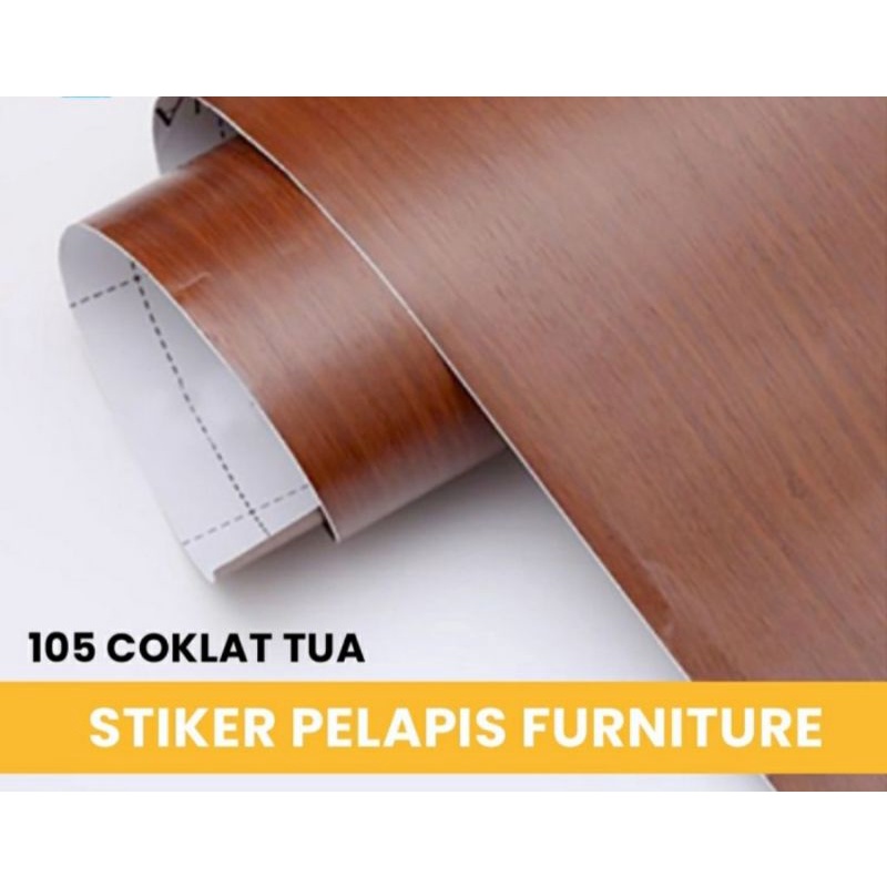 Jual sticker motif kayu/sticker furniture, 120cm x 50cm | Shopee Indonesia