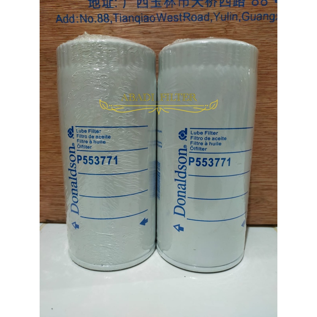 Jual Oil Filter DONALDSON / Lube Filter DONALDSON P553771 / P 553771 ...