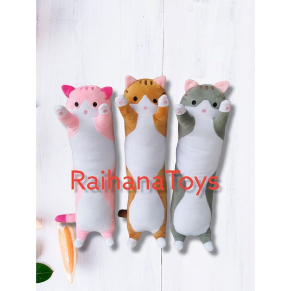 Jual guling kucing panjang/Bantal guling kucing/boneka kucing murah ...