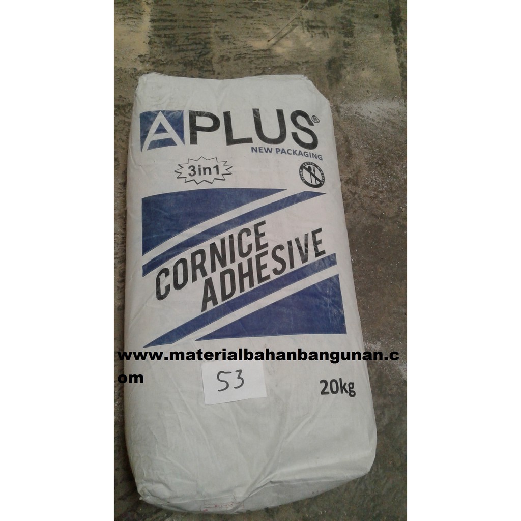 Jual compound cornice a plus finishing plafon gypsum compon dempul ...