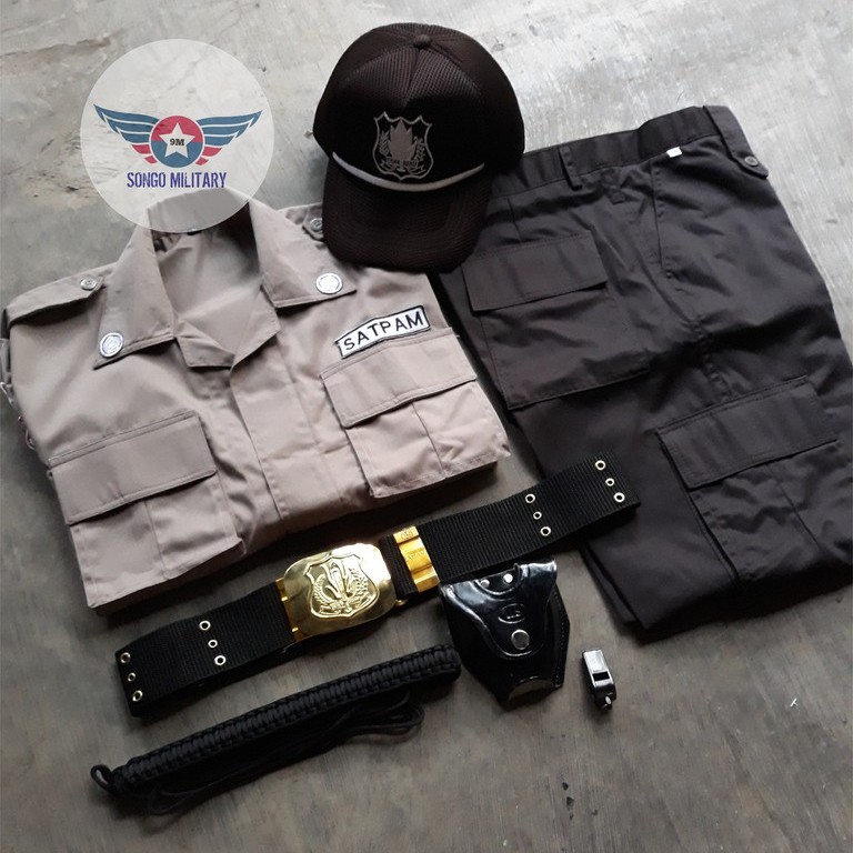 Jual Perlengkapan Seragam PDL Satpam Baru Seragam PDL Security | Shopee ...