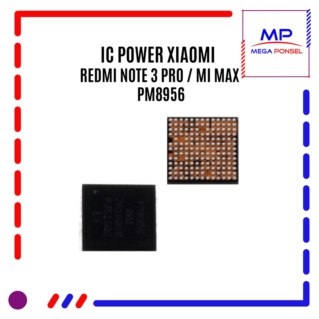 Jual IC Power Xiaomi Redmi Note 3 Pro / IC Power Xiaomi Mi Max PM8956 | Shopee Indonesia