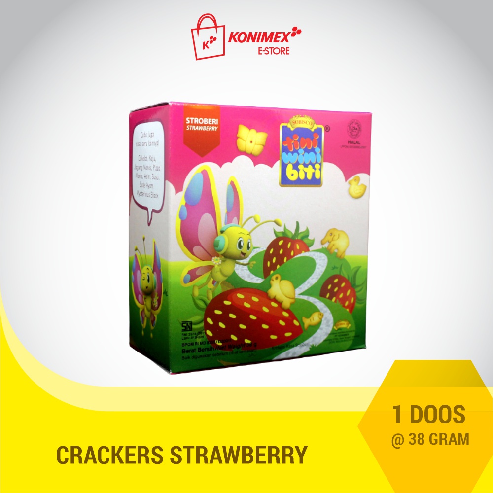 Jual Tini Wini Biti Stroberi Dos 38 gr | Shopee Indonesia