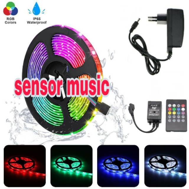 Jual Music led rgb controller remot sensor musik original ...