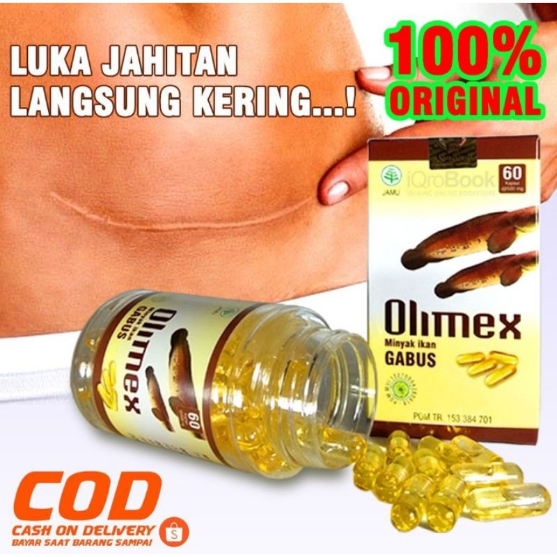 Jual Obat Luka / ALBUMEX Kapsul Minyak Ikan Gabus/Obat Herbal Sakit ...