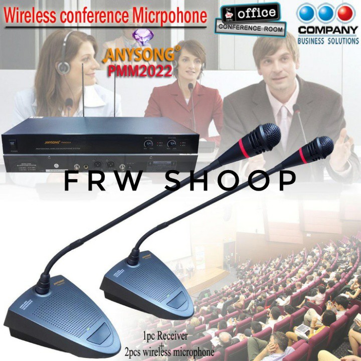 Jual MIC WIRELESS CONFERENCE / PODIUM ANYSONG PMM 2022 / PMM2022 ...