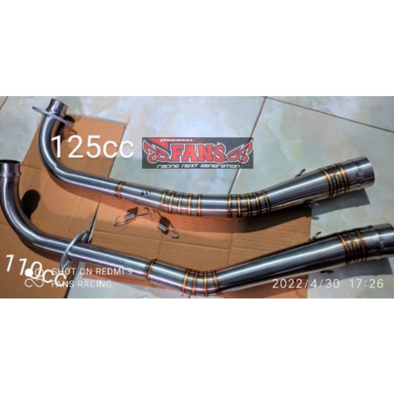 Jual Paip Leher Knalpot Racing Supra 110 Supra X 125 Vega Vega R Vega ...