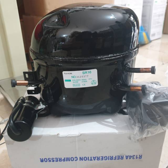 Jual Kompresor compressor kulkas SR16 1/2HP fuji | Shopee Indonesia