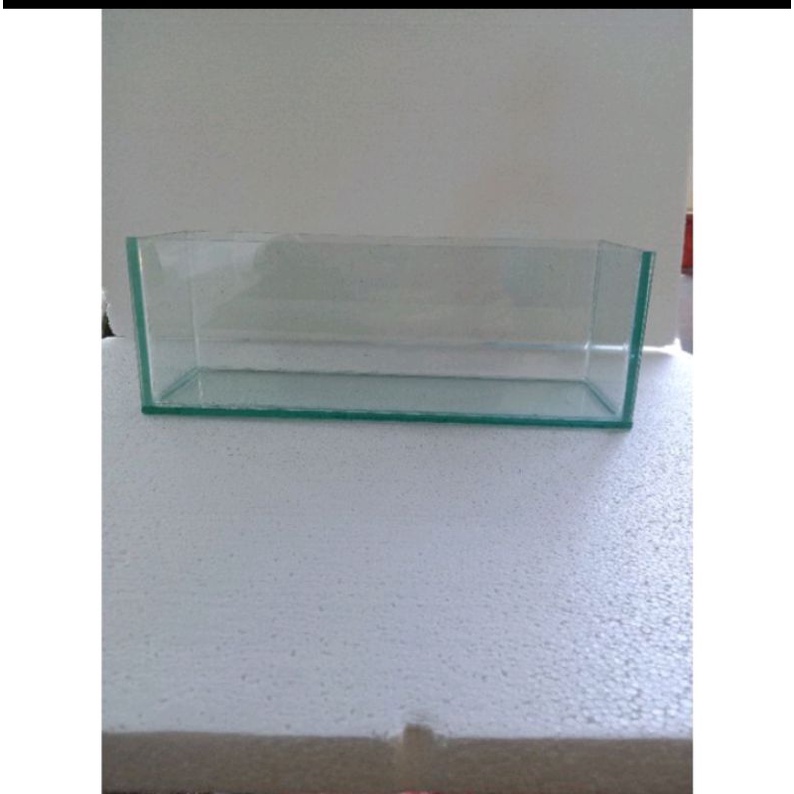Jual Aquarium Aquascape soliter cupang guppy ukuran 30 cm x10cm x10cm ...