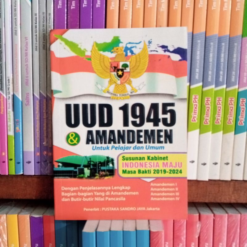Jual BUKU UUD 1945 DAN AMANDEMEN PENERBIT PUSTAKA SANDRO JAYA | Shopee Indonesia