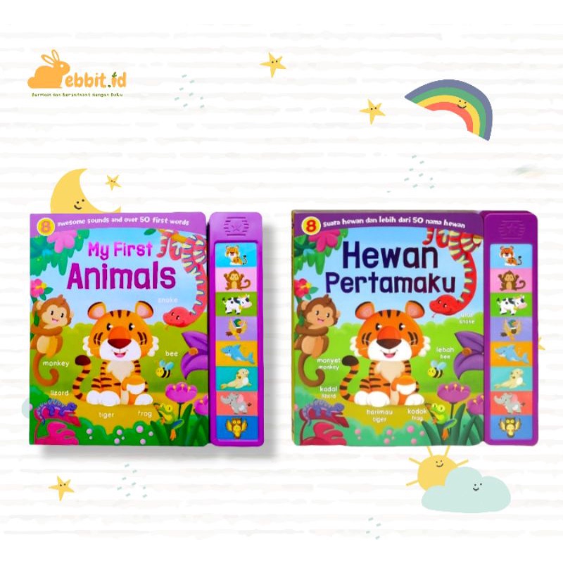 Jual Sound Book : Hewan Pertamaku / My First Animals | Shopee Indonesia