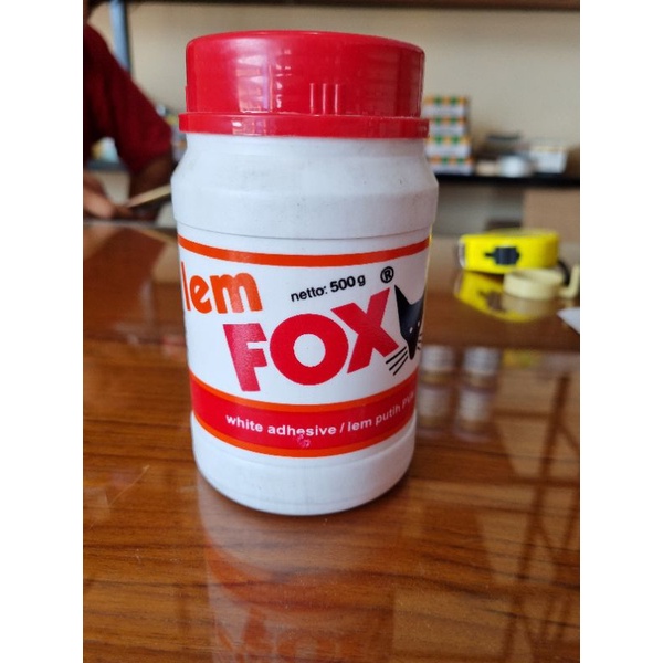 Jual Lem Fox Lem PVac botol 500 gram | Shopee Indonesia