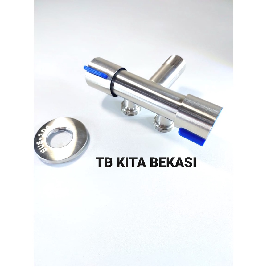 Jual STOPKRAN CABANG DOUBLE ON OFF/ STOPKRAN WASTAFEL/ STOPKRAN KLOSET ...