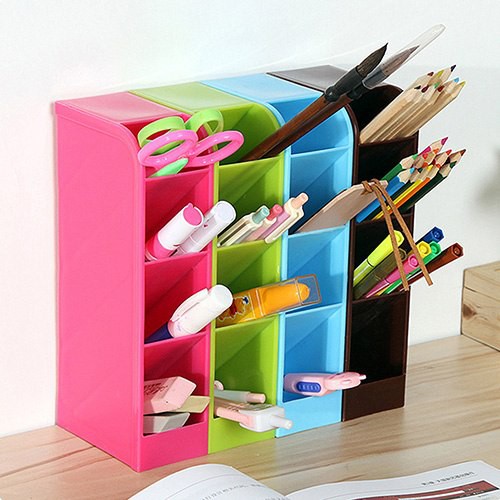 Jual IKILOSHOP Rak Mini Pencil 4 Sekat Rak Organizer Tempat Alat Tulis ...